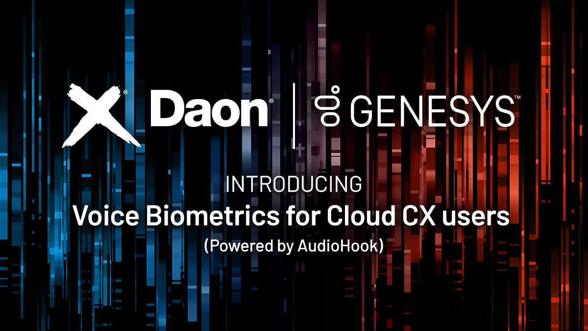 Daon and Genesys Cloud CX - Daon