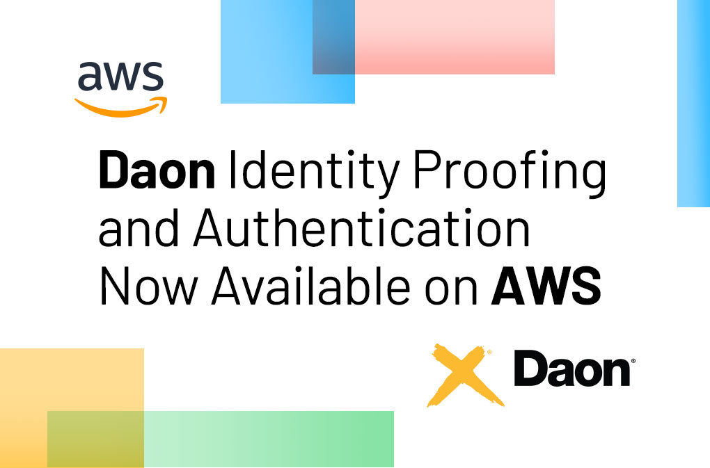 Daon IdentityX now on AWS - Daon